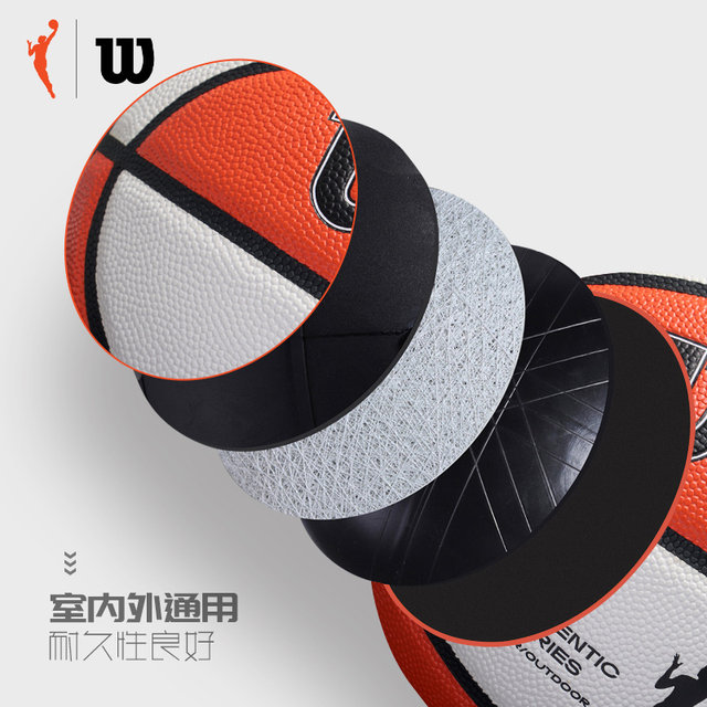 Wilson Wilson No. 6 Basketball Jr.NBA Girls Dedicated indoor and ...
