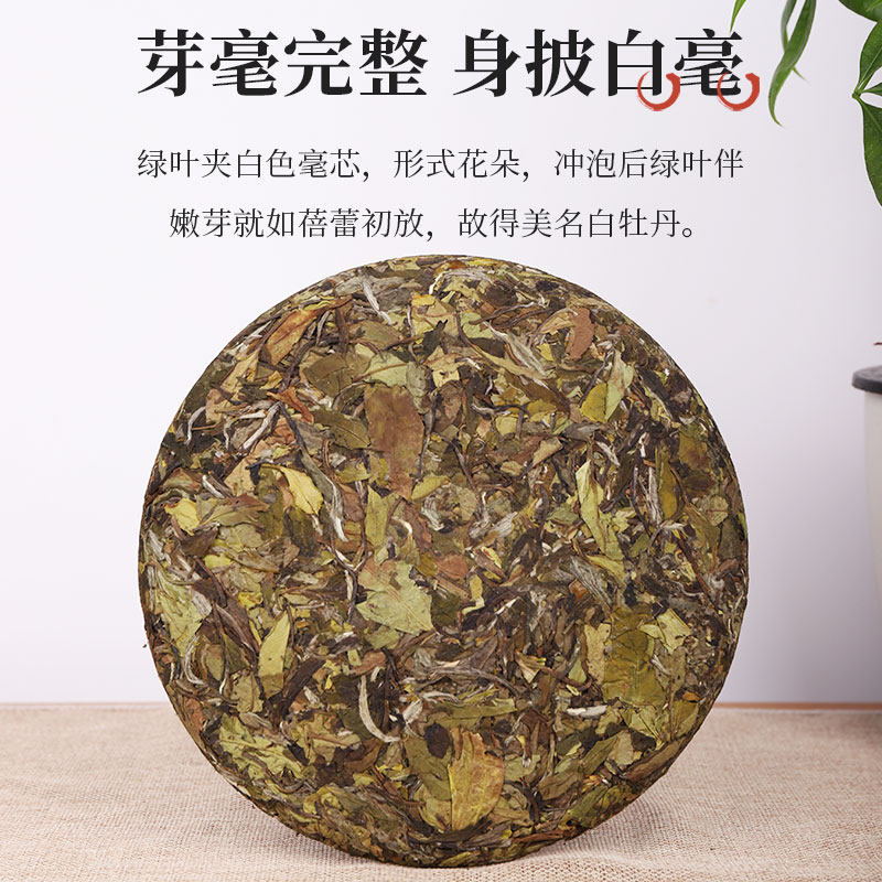 Fuding old white tea alpine white peony tuoksuva teekakku 350g ...