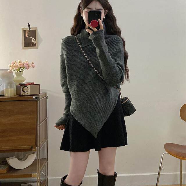 Xinyue Studio Autumn and Winter New Explosion Gentle Korean Lazy Wind ...