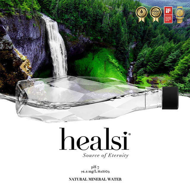 Healsi Heyan Natural Mineral Water Bottle Instant Box Equipment high ...