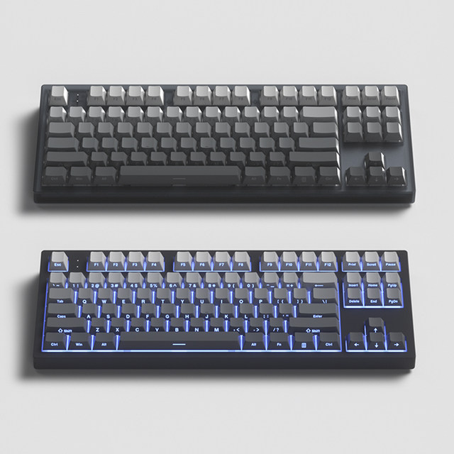 Belly Spirit MK870 Polar Day-side Engraving Mechanical Keyboard Wired ...
