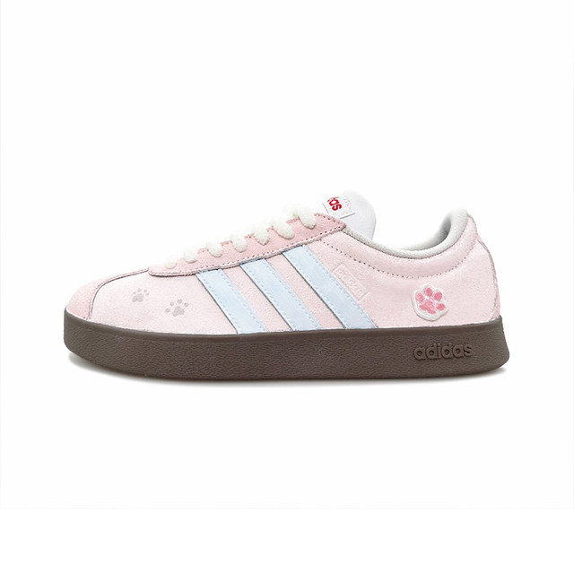 adidas cherry pink cat claw girl fresh and dreamy low top shoes men and ...