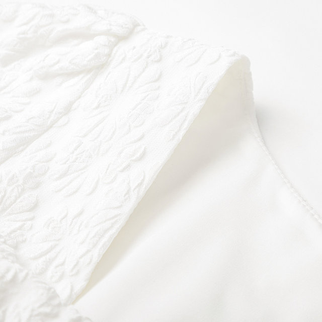 Chihiro 2024 Autumn New French Fang Fang Ling Xiu Skirt White Ladies A ...