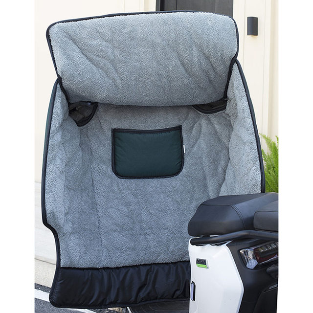 Small electric bicycle windshield and thickened waterproof and cold ...
