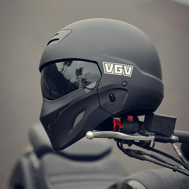 3C certified motorcycle scorpion helmet summer retro full helmet men ...