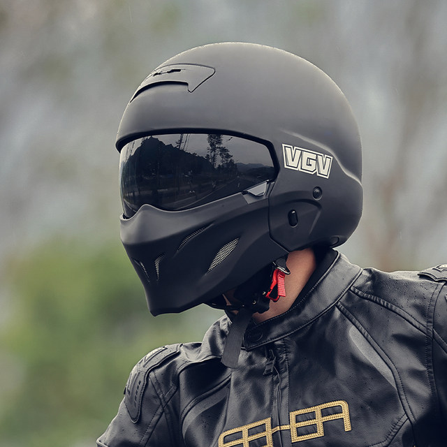 3C certified motorcycle scorpion helmet summer retro full helmet men ...