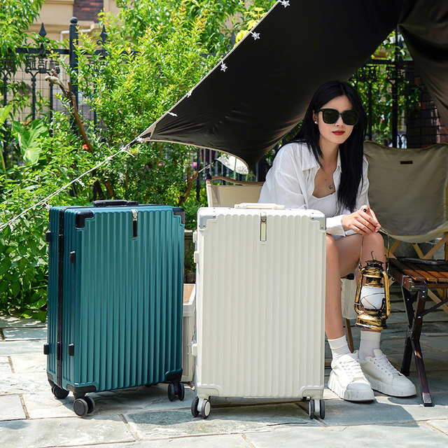 Luggage large capacity silent universal wheel student trolley case ...