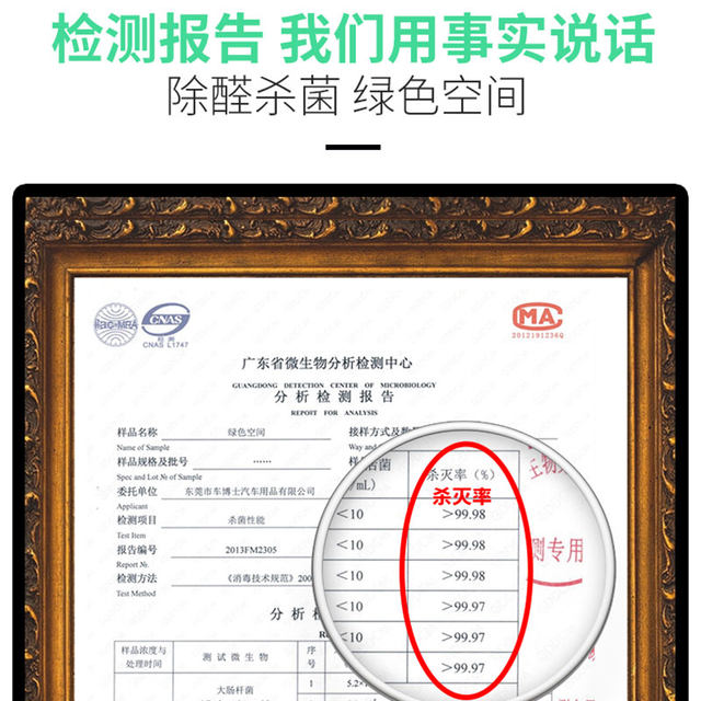 Dr. Che Green Space Deodorization Formaldehyde Car Balm New Car Flavor ...