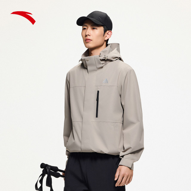 ANTA Water Shell Jacket Winter Men's and Women's Windproof, Warm and ...