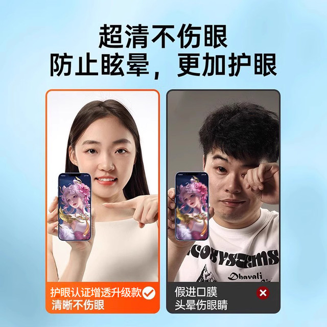 Suitable for Apple 17promax tempered film iphone16Pro eye protection ...