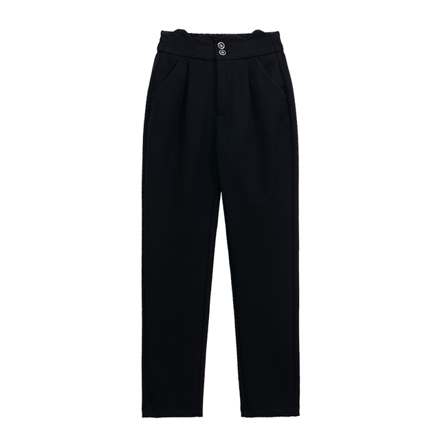 Harun pants women's wild pants small professional west pants casual ...
