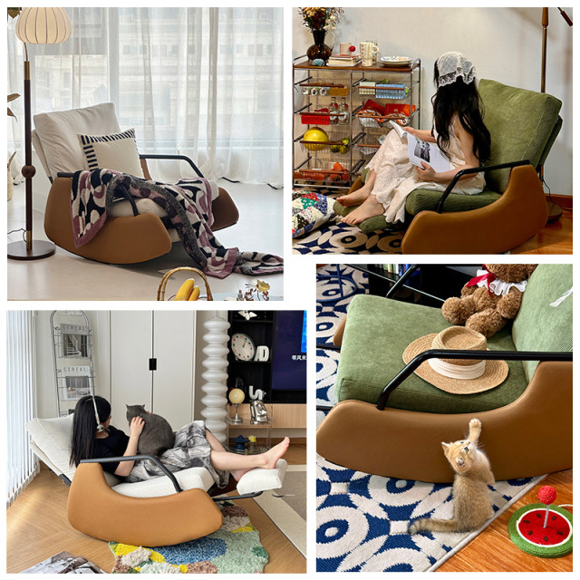 Youmuzhiyuan lying rocking chair casual comfortable style sofa chair ...