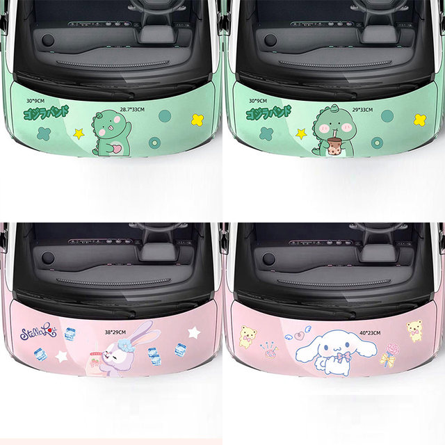 Wuling Hongguang mini sticker small dinosaur cute cartoon macaron EV ...