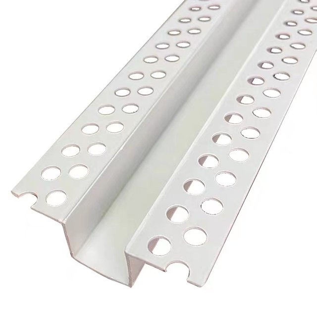 PVC several-shaped closing strip white U-shaped strip gypsum board ...