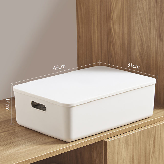 Thickened storage box sundry storage basket kitchen cabinet plastic ...