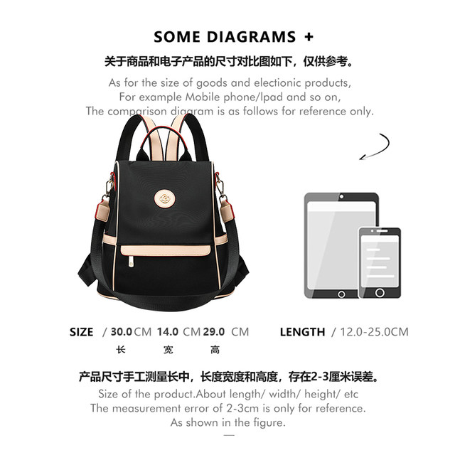 CANVAS/KETCH backpack for women 2025 new fashion travel lightweight ...