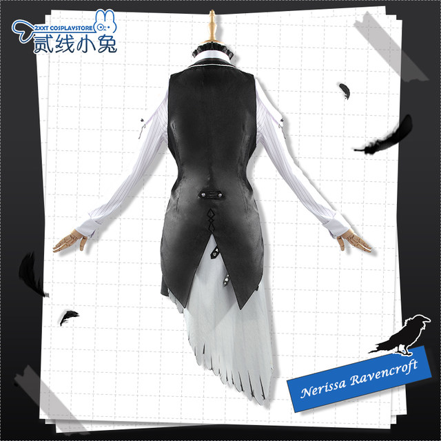 Second-line bunny hololive new virtual anchor Nerissa Ravencroft ...