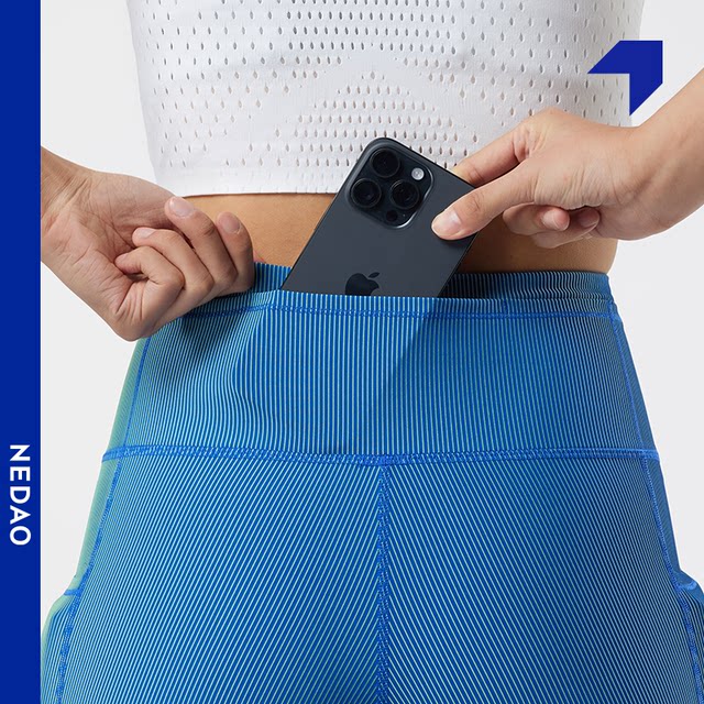 Running shorts NEDAO inner channel women's one-point colorful marathon ...