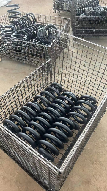 Precision spring making alloy steel manganese steel compression spring ...