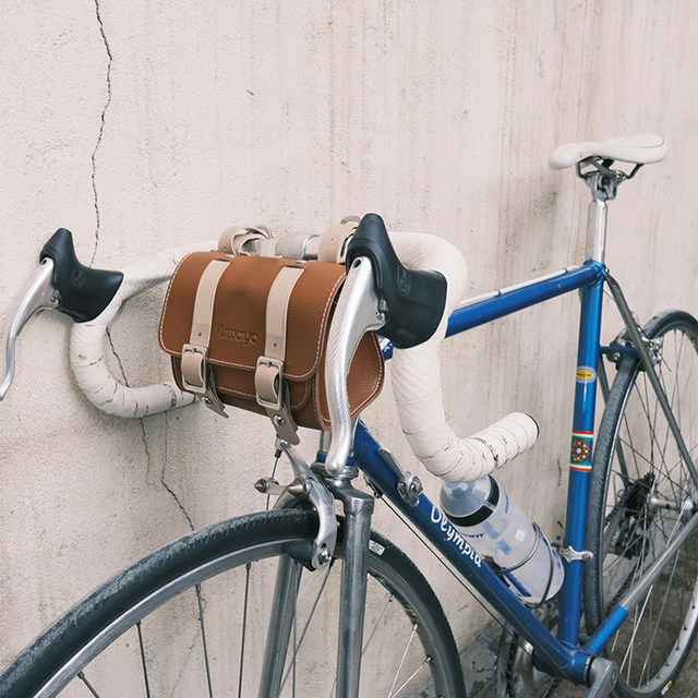 kuwayo empty pupa mountain road folding bicycle bag retro front bag ...