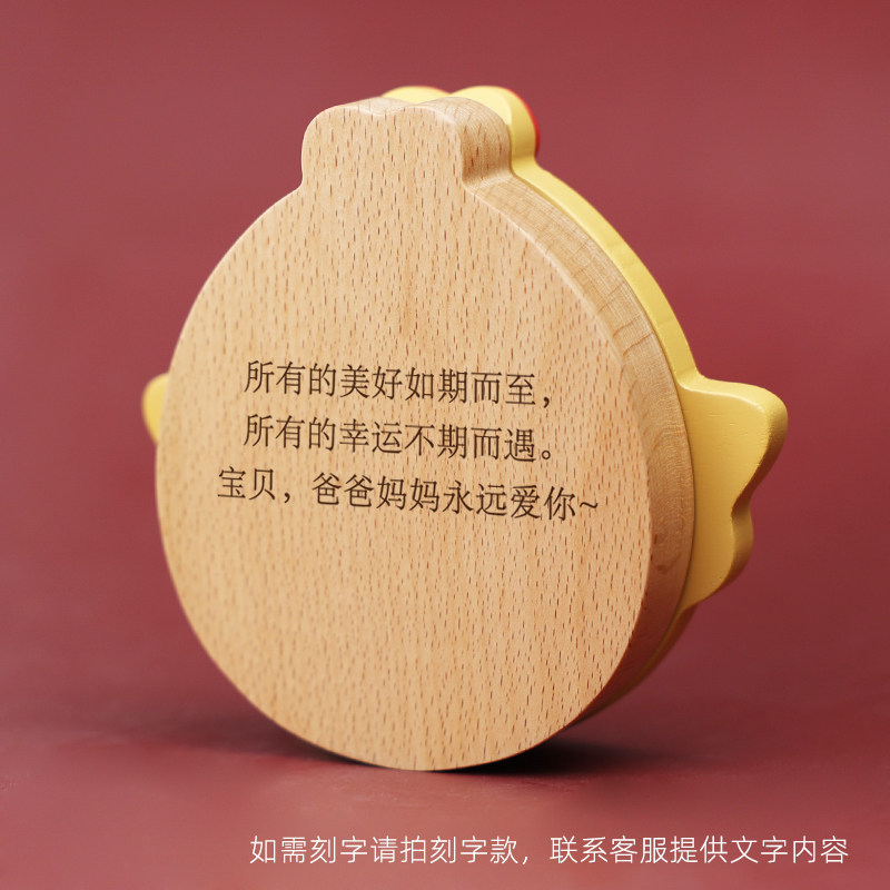 Deciduous Tooth Box | Boy & Girl Tooth Storage | Solid Wood ...