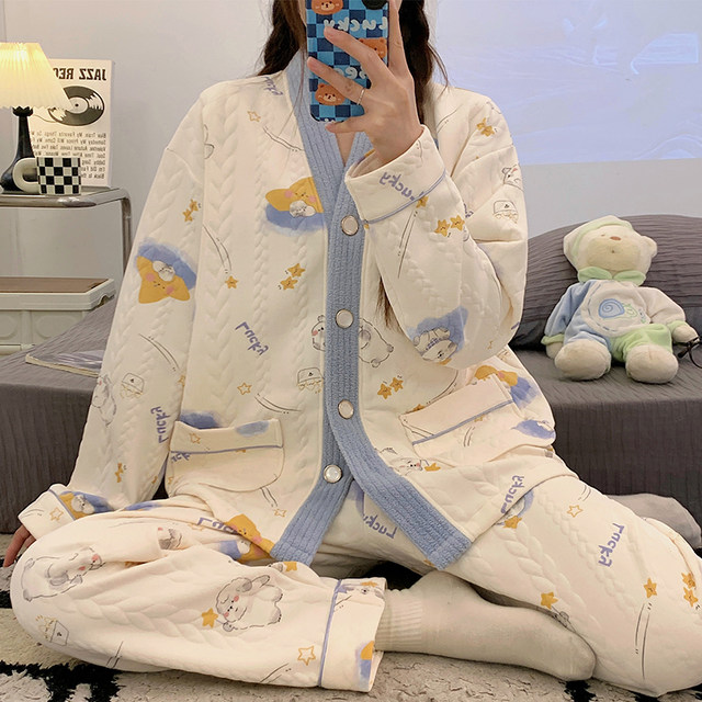 Queen Panda Queen Winter Confinement after labor, pure cotton thickened ...