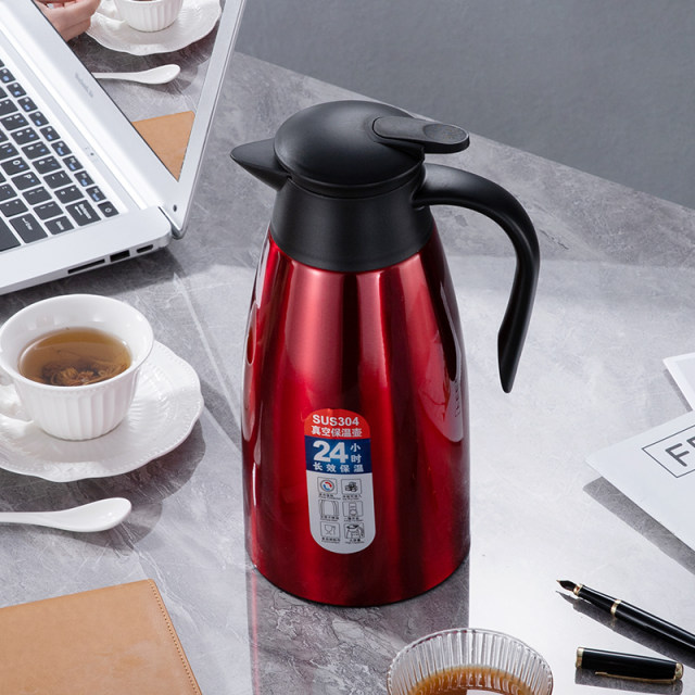 Insulating pot Household 304 stainless steel insulation kettle Large -capacity hot water bottle ...