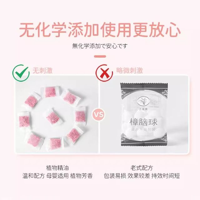 Camphor ball floral style wardrobe anti-mildew, deodorizing and ...