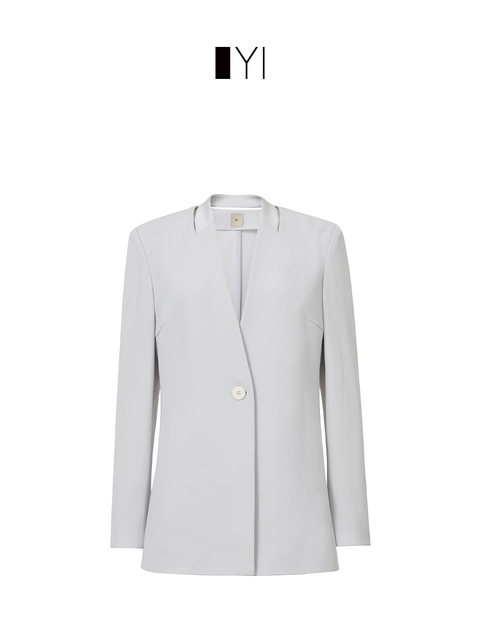 [Classic Swan Clothing Series] YI Yizhen Yueying Gray Triacetate Suit ...