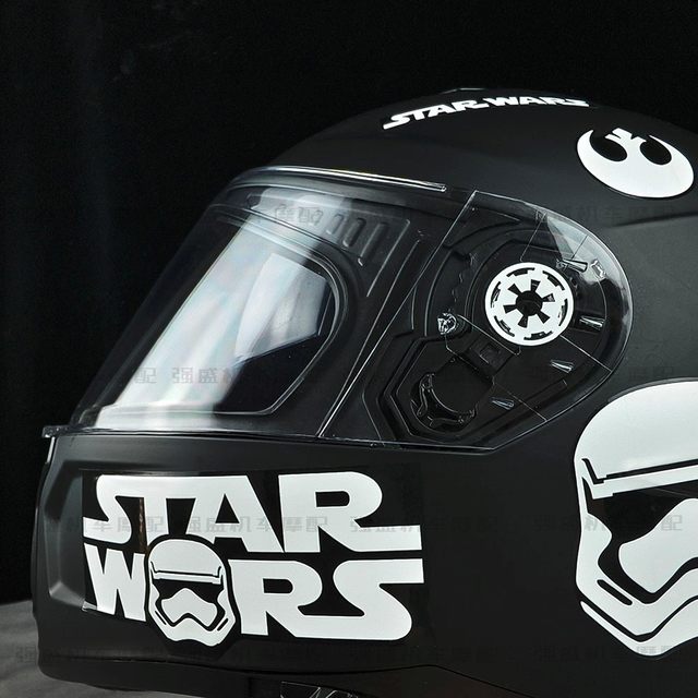 Suitable for motorcycle helmet stickers, Star Wars decals, modified ...