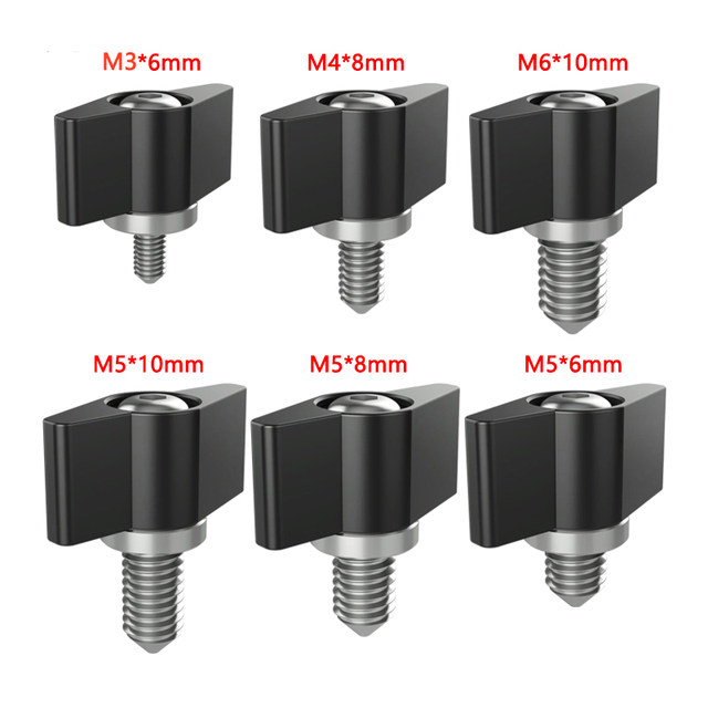 T-type adjustable handle pan/tilt locking screw M3M4M5M6 hand-tightened ...