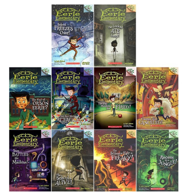 10 volumes of Eerie Elementary English original big tree series Ghost ...