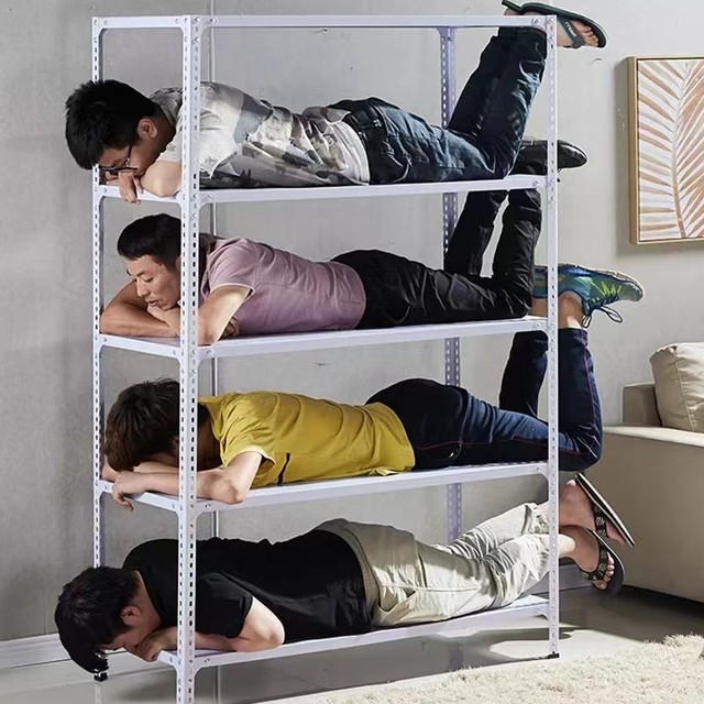Shelf multi -layer shelf rack horn steel household warehousing shelf ...