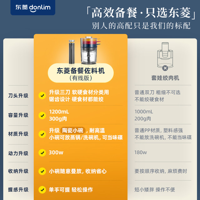 Dongling condiment machine meat grinder household fully automatic multi ...