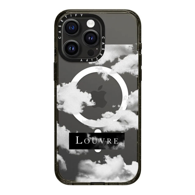 Spot Louvre co-branded CASETiFY white cloud suitable for Apple iPhone15 ...