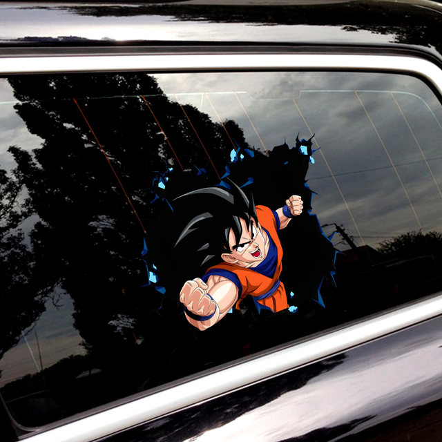 Car sticker Kowloon Dragon Ball two -dimensional anime rear window ...