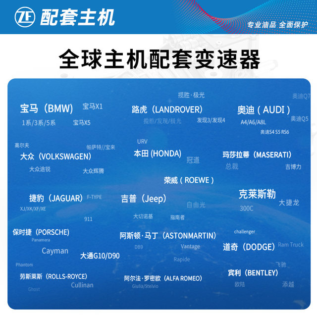 ZF ZF automatic transmission oil AV6 Volkswagen Skoda POLO Sagitar Lavida Golf Octavia, etc. 1L