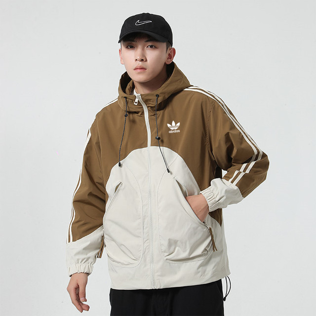 Langsam Clover Autumn Sports Outdoor Hooded Jacket Men's Couple ...