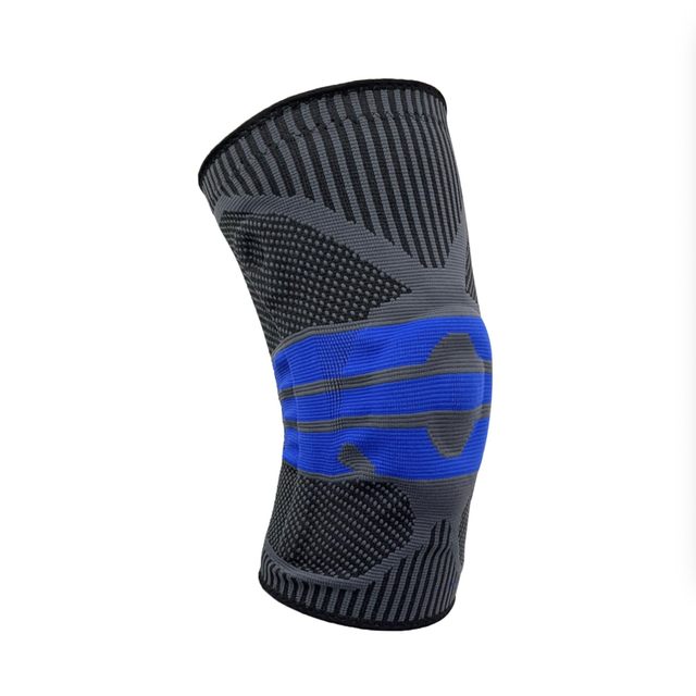 Sports marathon special knee pads meniscus silicone men's nylon ...