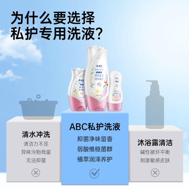 ABC Private Square Washing Liquid Private Cleaning Care Line Clean ...