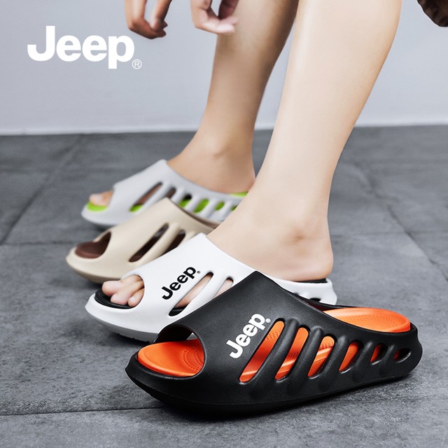 JEEP Jeep Slippers Men wear 2025 new men's sports sandals for summer ...