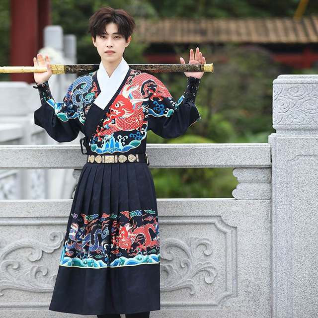 Jinyiwei Feiyu Clothing Men's Original Large Size Ming-made Hanfu Men's ...