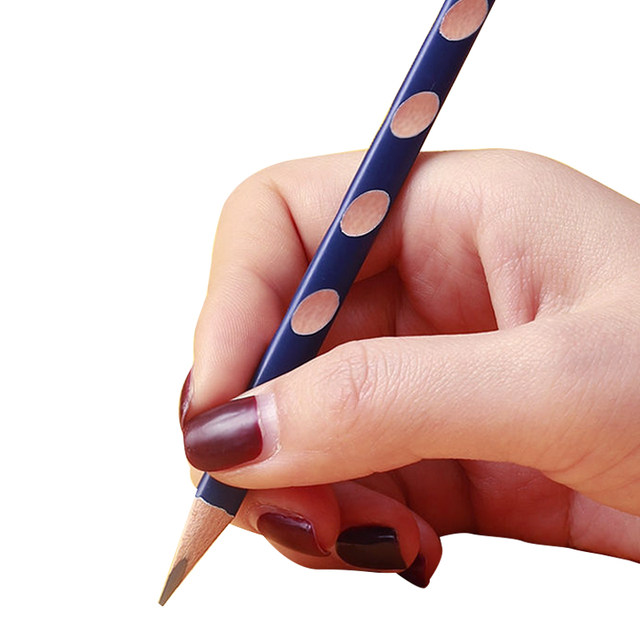 HB hole pencil triangle pole for primary school students, first-grade ...