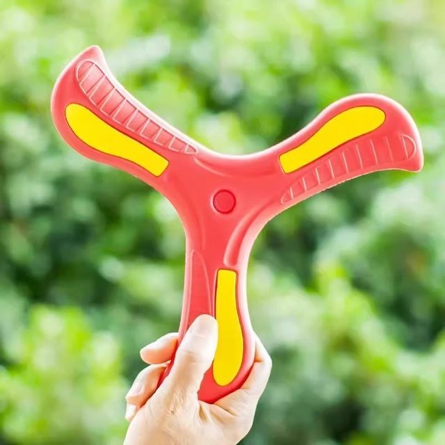Boomerang student flew back soft rubber not bad boy toys fly around ...
