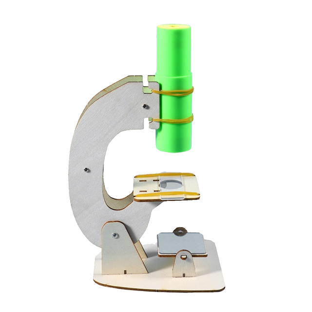Scientific experiment small set, homemade microscope assembly, handmade ...
