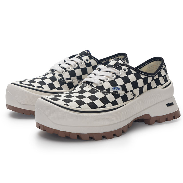 Genuine Vans retro thick sole height-enhancing versatile low-top women ...