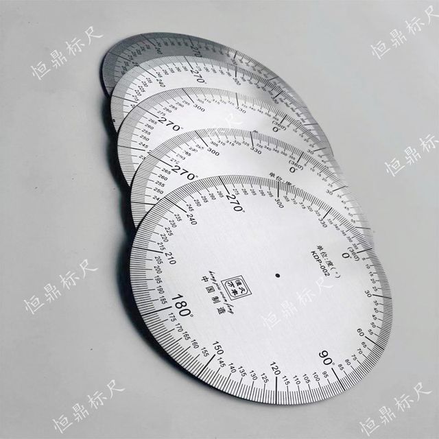 360 -degree scales Universal scaled disk mechanical dial Stainless ...