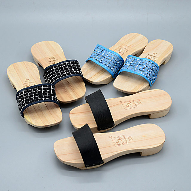 Guangxi rural nostalgic clogs traditional handmade retro wooden ...