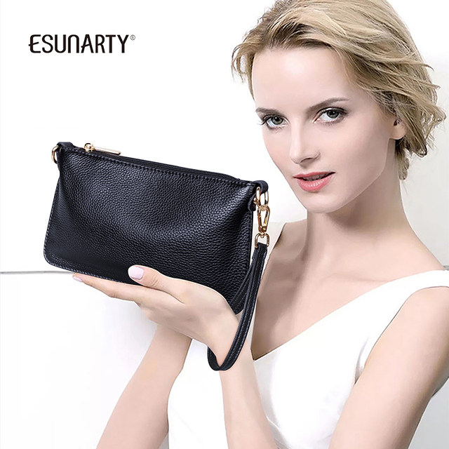 Women's Clutch 2024 New Genuine Leather Women's Mobile Phone Clutch Bag ...