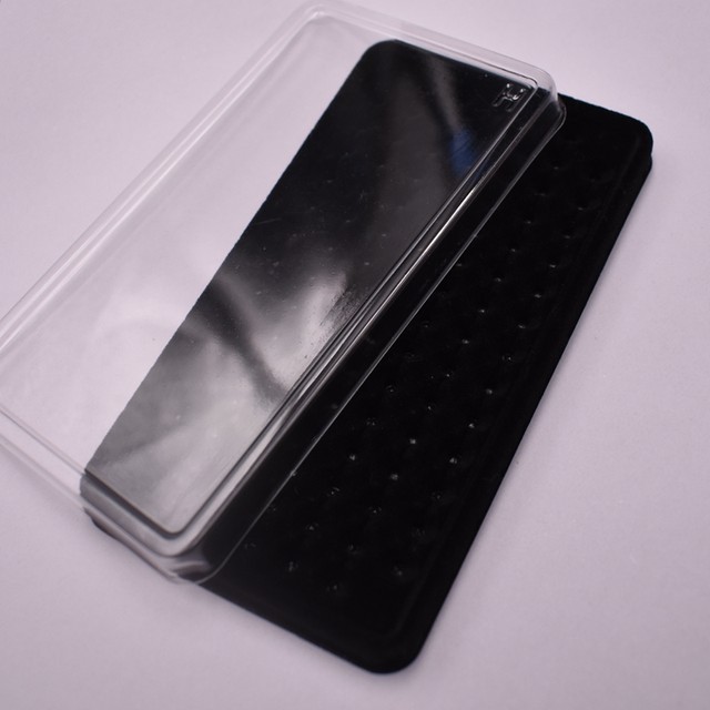 White gem box black gem storage box jewelry nude storage box drilling box